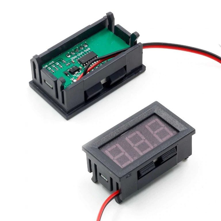 LED Digital Voltmeter DC 5V – 30V dsn-dvm-568 – Ktechnics Systems